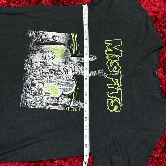 Band Tee | Shirts | Misfits Merch Tour Album Art Shirt Black Medium ...